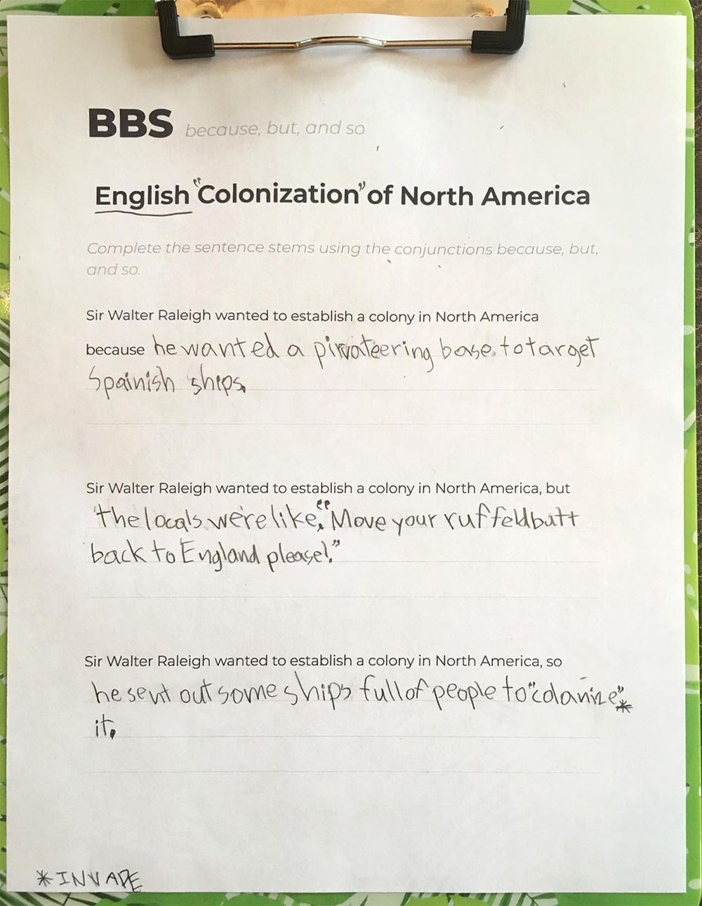 The Writing Revolution downloadable lessons