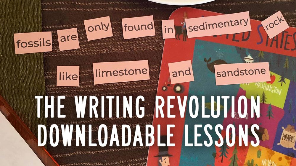 The Writing Revolution Downloadable Lessons