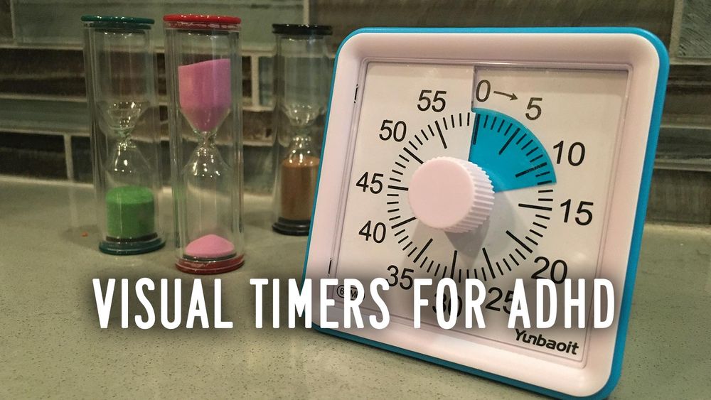 Visual timers for ADHD