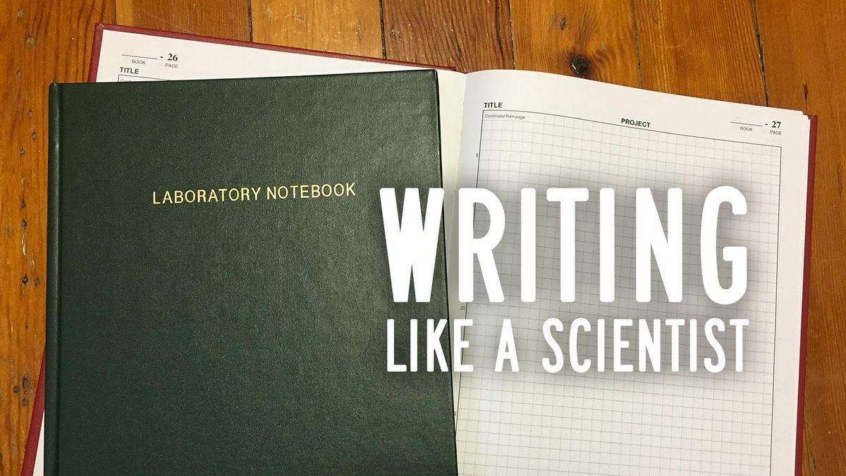 Using a lab notebook for homeschool science